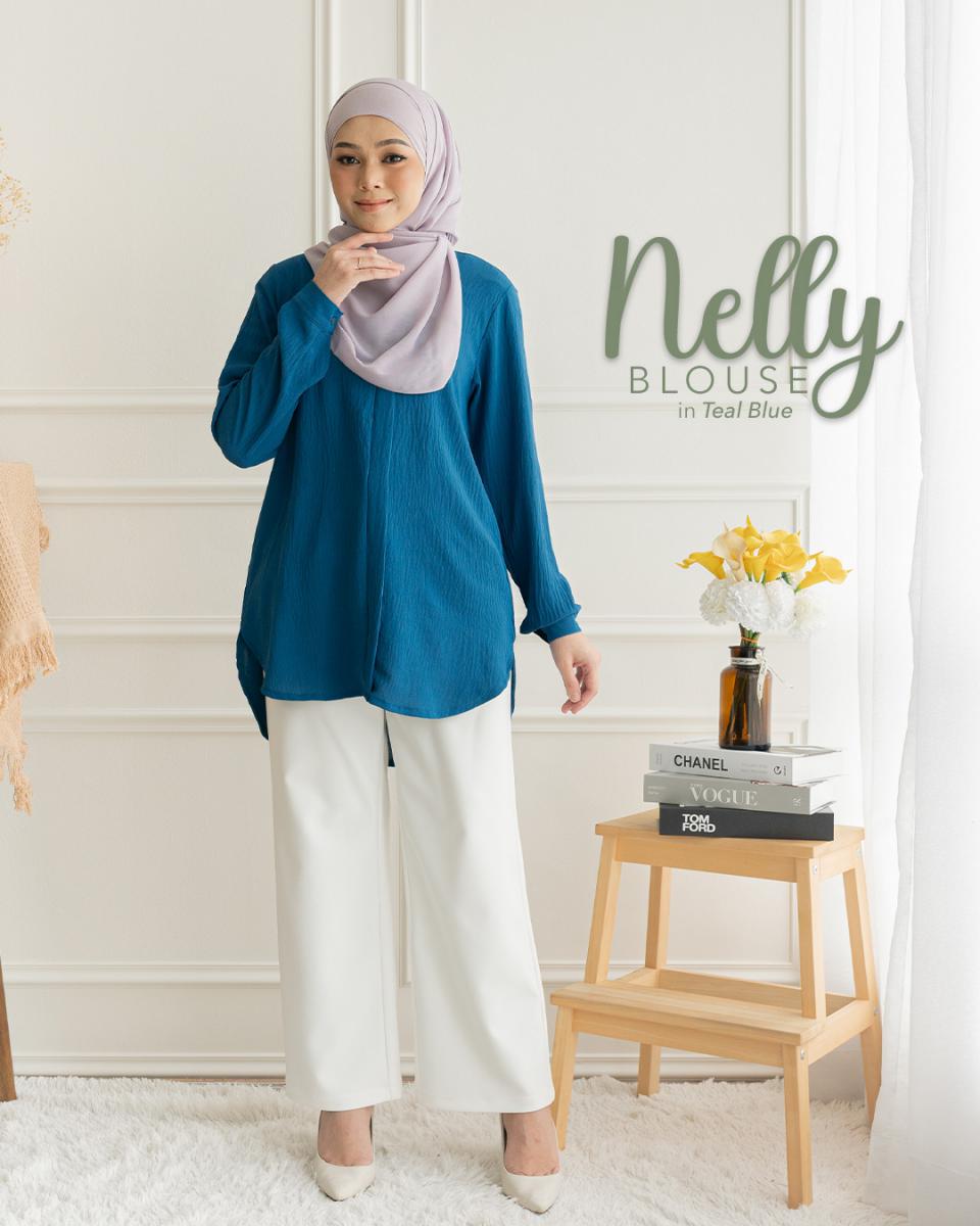 Bubbly Orked | Baju Kurung | Kebarong | Blouse Labuh | Blouse |Palazo ...